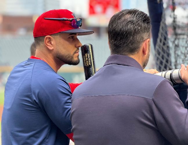 Carlos Narváez brilla tras los consejos de Jason Varitek: ¡mejorando ...