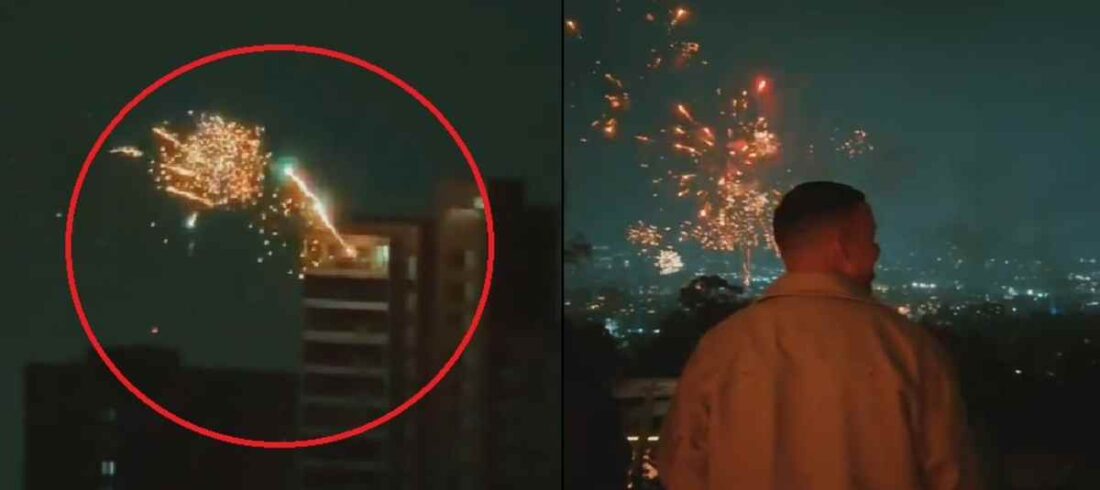 ¡Explosión de controversia en Medellín! Fuegos artificiales estallan ...