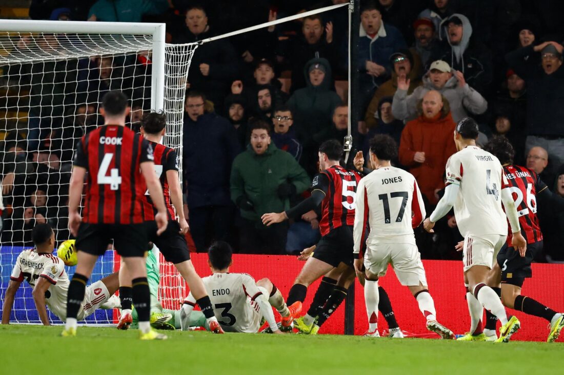 ¡Drama en Anfield! Liverpool sucumbe en el último suspiro ante ...