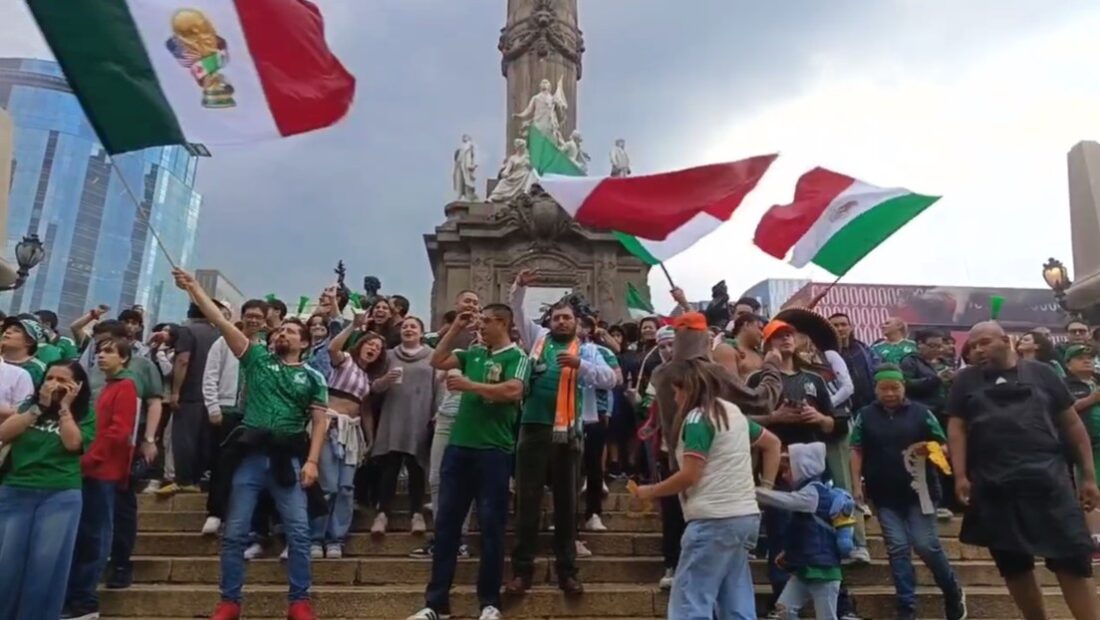 Celebraciones desbordantes en las calles tras la victoria de México en ...